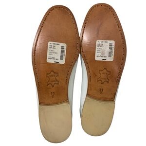 Stafford | Shoes | Stafford Mens White Pat Boone Leather Loafers Slipon ...